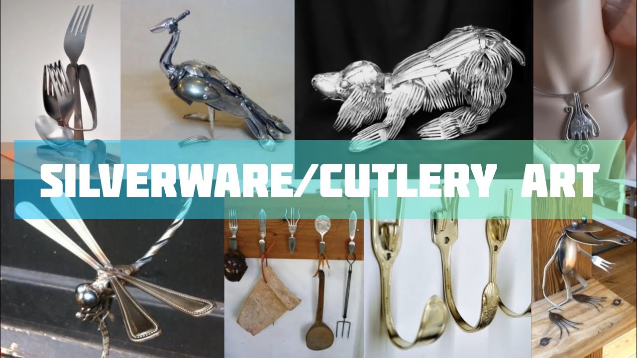 "Artistic Silverware & Cutlery Creations: Transforming Everyday ...