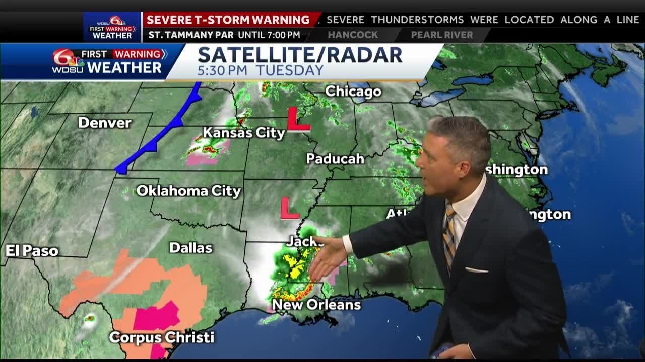 Tracking our next rounds of storms this week - YouTube