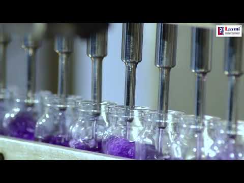 Automatic Injectable Liquid Filling Line for Vial 120VPM - YouTube