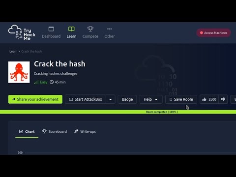 Crack the hash Walkthrough - THM - YouTube