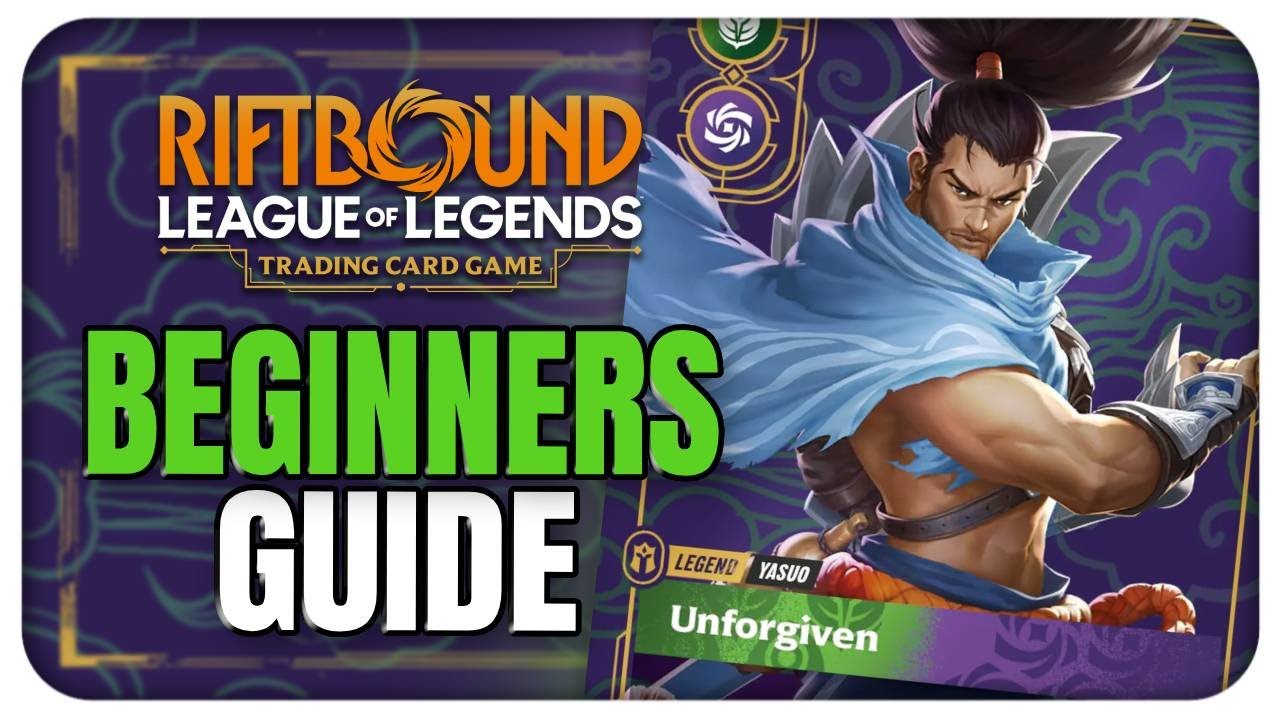 The Unforgiven - Yasuo Beginners Guide | League of Legends | Riftbound ...