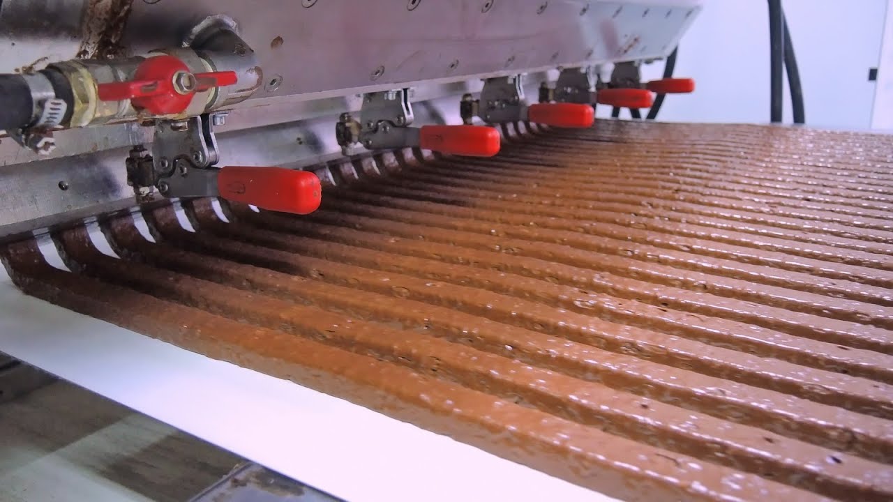 Extruded Praline Bar Line - YouTube