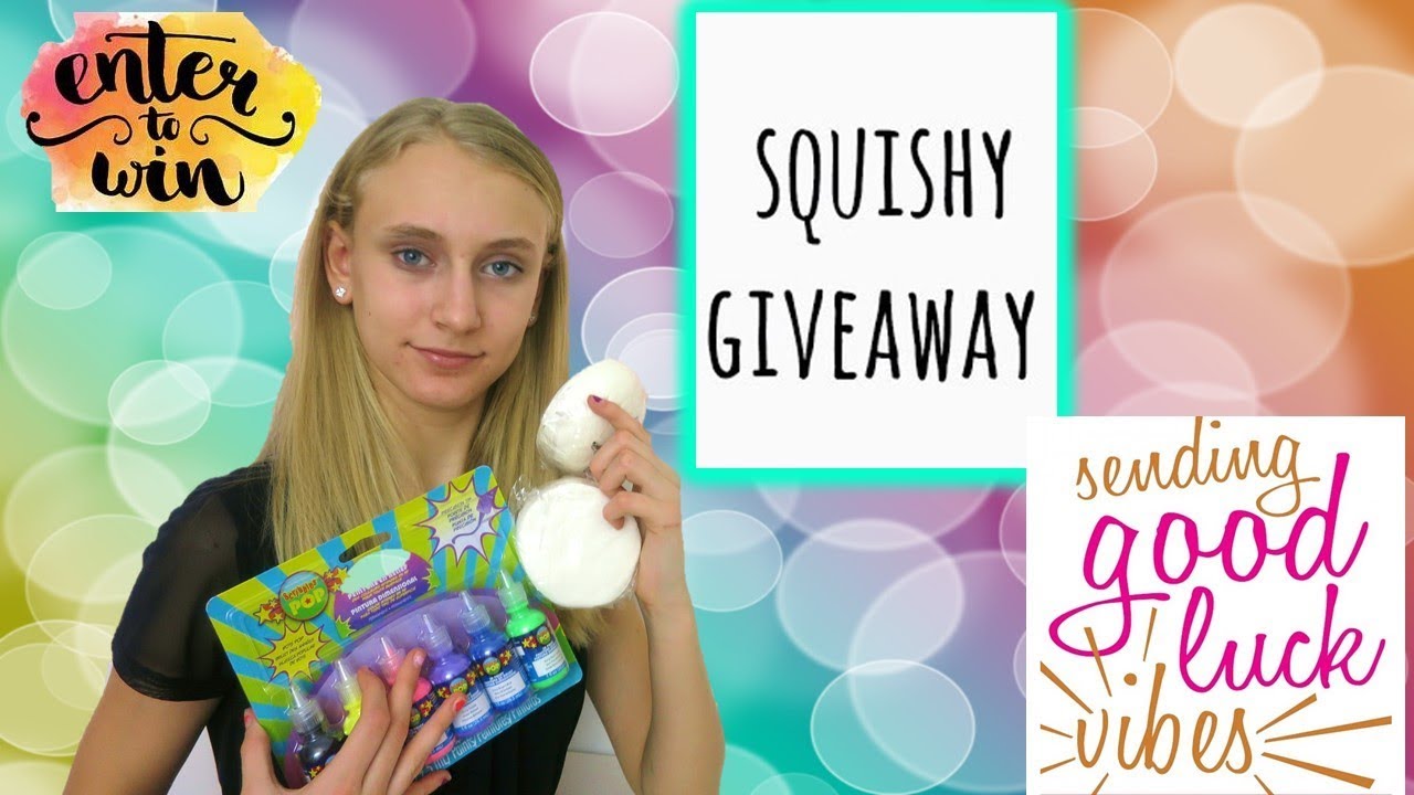 Squishy Giveaway! (CLOSED) Enter To Win and Customize Your Own ...