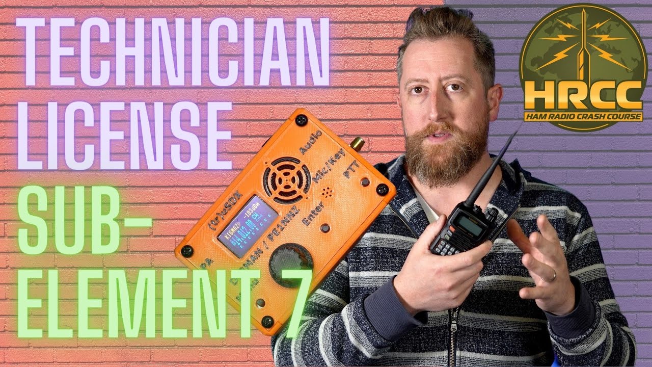 Ham Radio Technician License Prep: Sub-Element 7 (2022-2026) - YouTube
