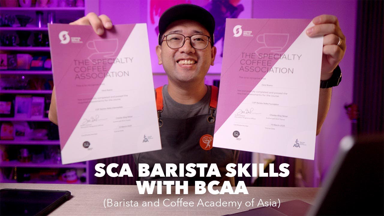 SCA Barista Skills Foundation and Intermediate with BCAA(Barista and ...