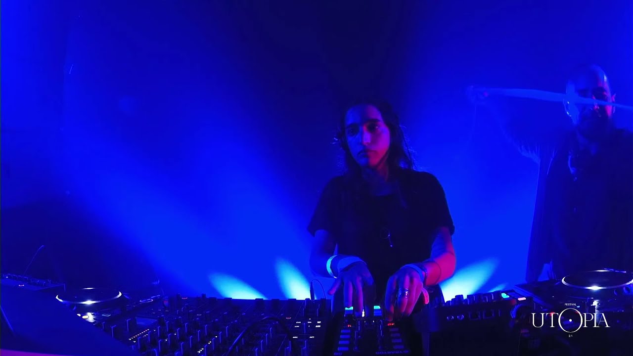 Sama' Abdulhadi - UTOPIA FESTIVAL 2021 ⏁ - Techno - YouTube