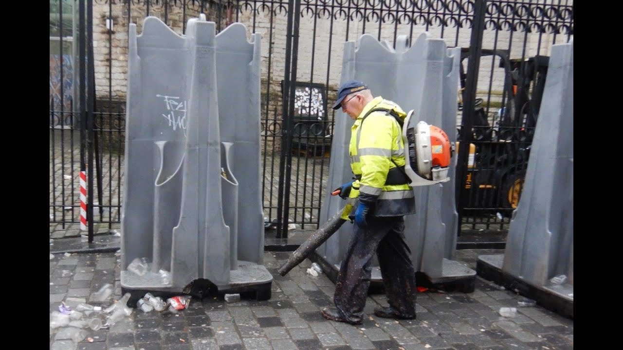 Troep opruimen na carnaval in het Kielegat 2024 - YouTube