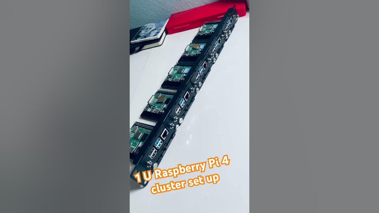 1 U Raspberry Pi 4 cluster #raspberry_pi #raspberrypi4 #hardware #iot #microprocessor ssor - YouTube