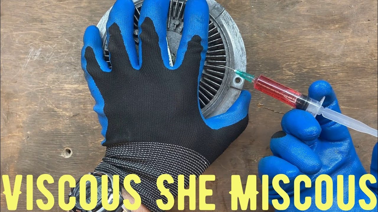 How To Quickly Repair Two Viscous Fan Clutch Of Any Car - Silicone Oil ...
