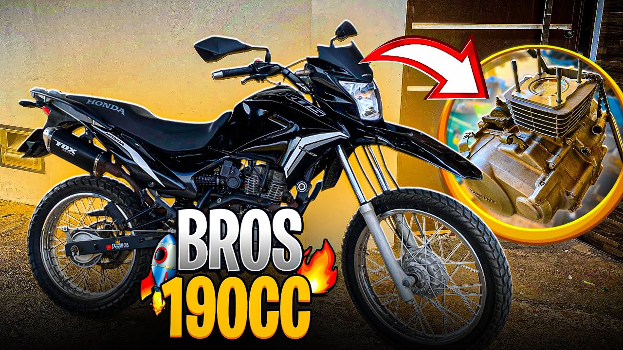 AGORA É BROS 190CC - YouTube