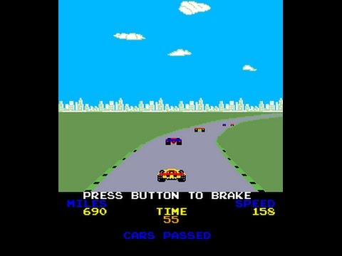 Arcade Game: Driving Force (1984 Shinkai Inc. (Magic Eletronics Inc ...