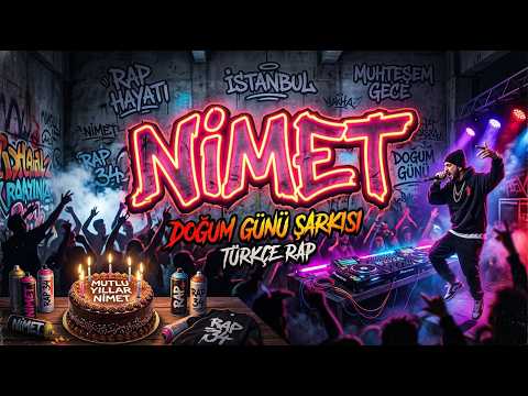 Nimet'e Özel Rap Doğum Günü Şarkısı | İyi Ki Doğdun Nimet!