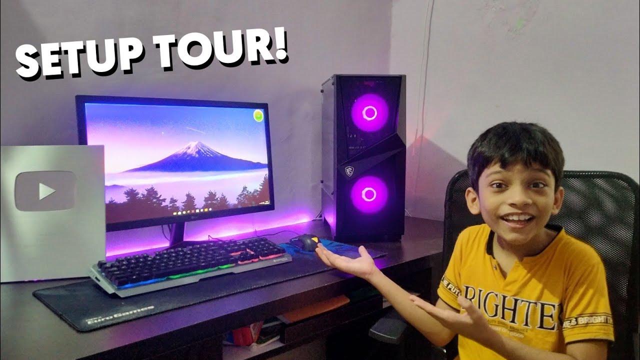 MY SETUP TOUR | 1 BILLION DOLLARS SETUP🤑💲 - YouTube