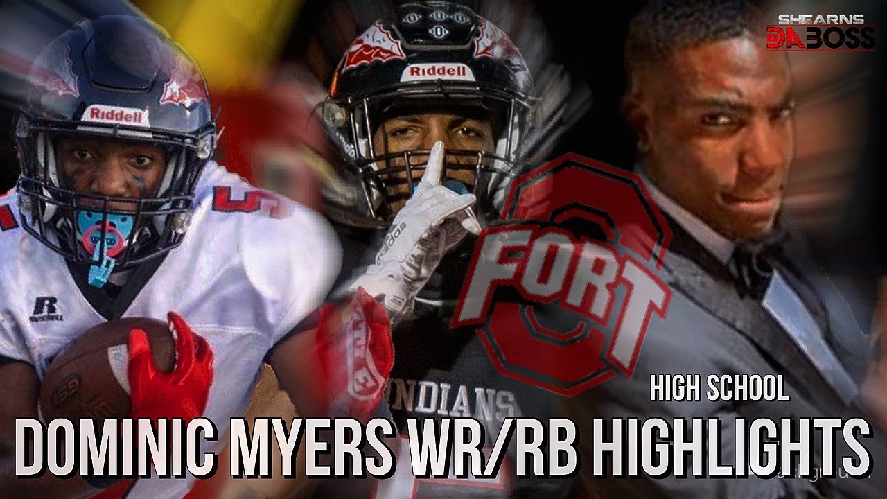 Dominic Myers WR,RB HIGHLIGHTS Class of 2020 - YouTube