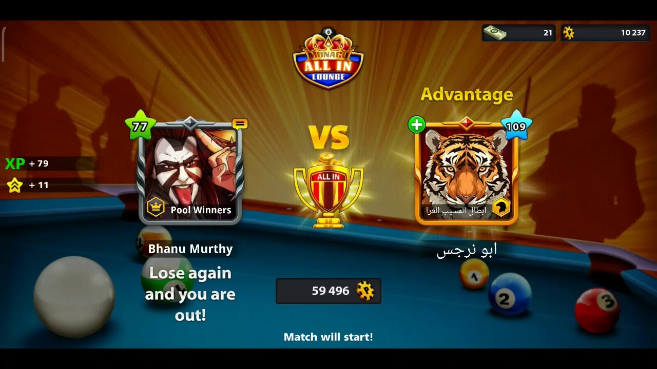 8 Ball Pool | Monaco | All In Lounge | Ep - 8 | StUcKiN TeCh - YouTube