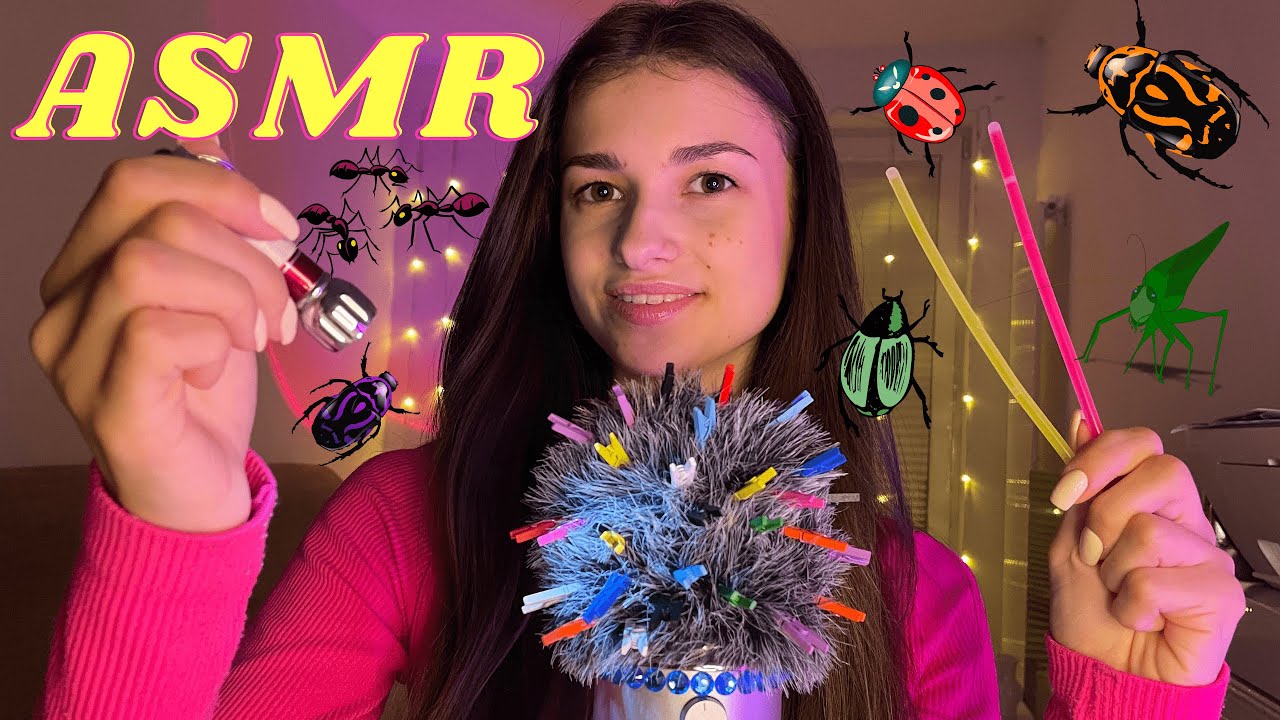 ASMR🎧🐞BUGS🐛🐜 20 minutes relaxing☺️ - YouTube