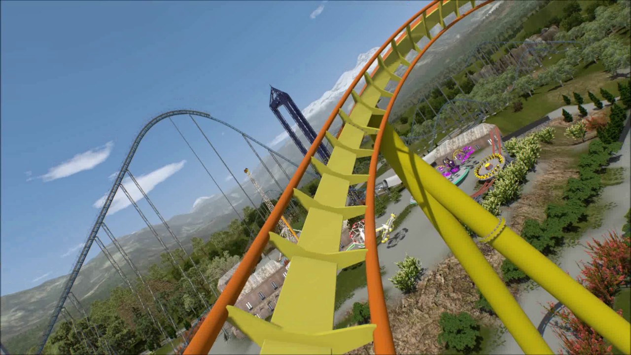 Firenado (No Limits 2 floorless coaster) - YouTube
