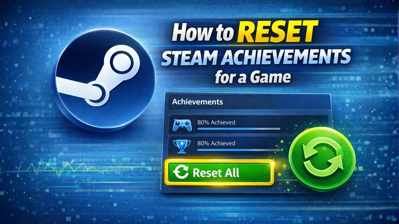 How to Reset Steam Achievements For a Game (Quick Guide) - YouTube