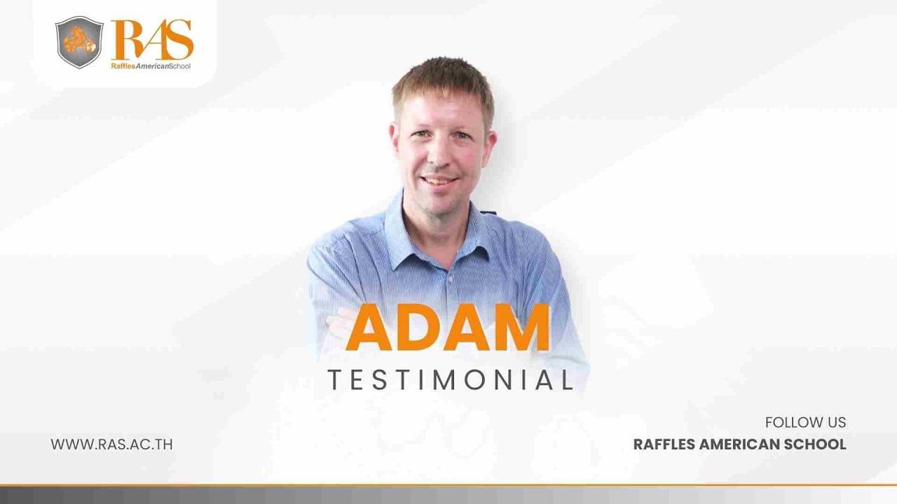Mr Adam - Passionate | Raffles American School - YouTube