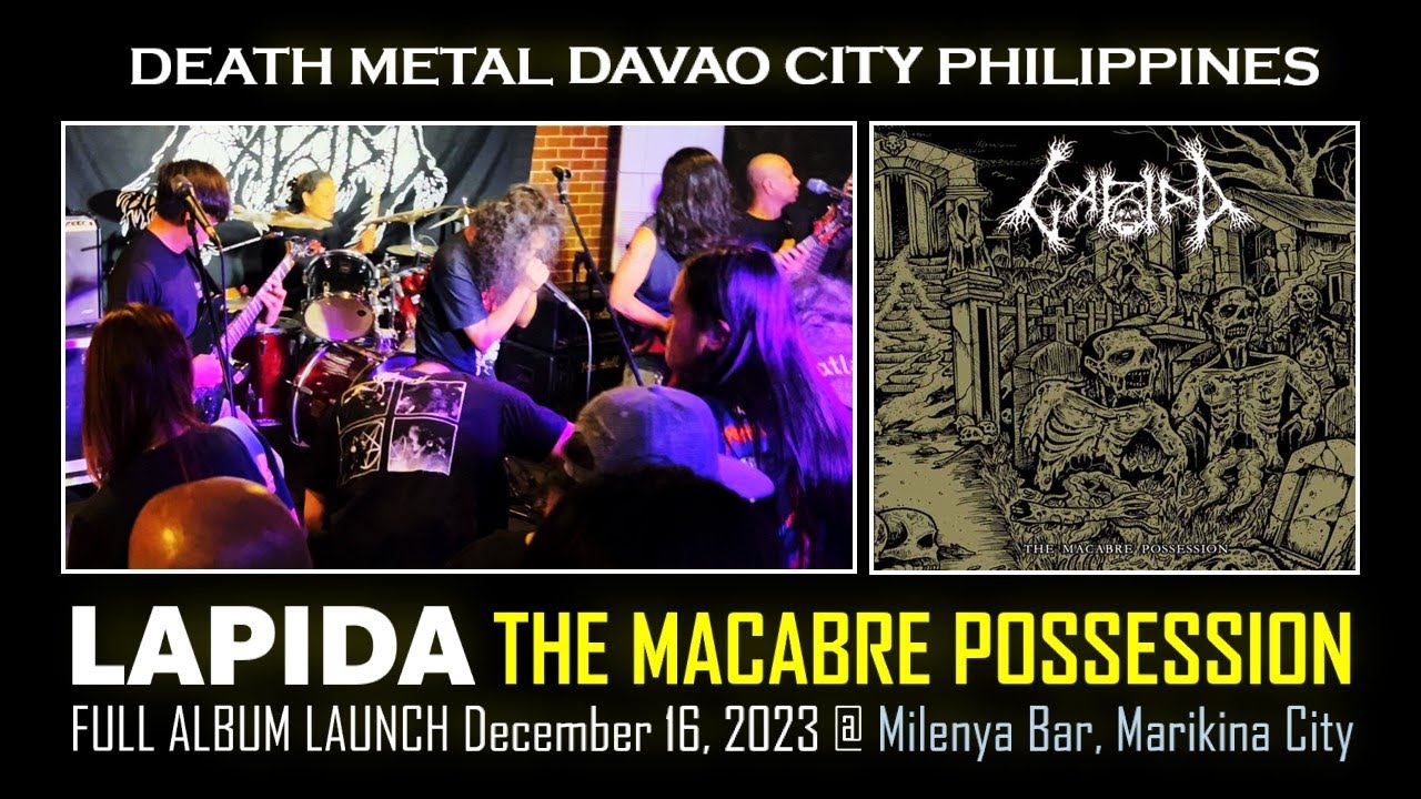 [4K HDR] LAPIDA | FULL SET LIVE @ Milenya Bar Marikina City | DEATH ...