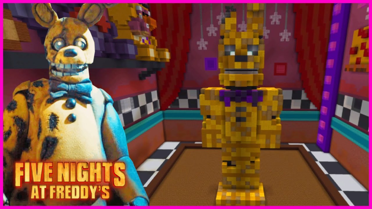 FNAF MOVIE | Minecraft Build Collection Showcase + TIMESTAMPS - YouTube