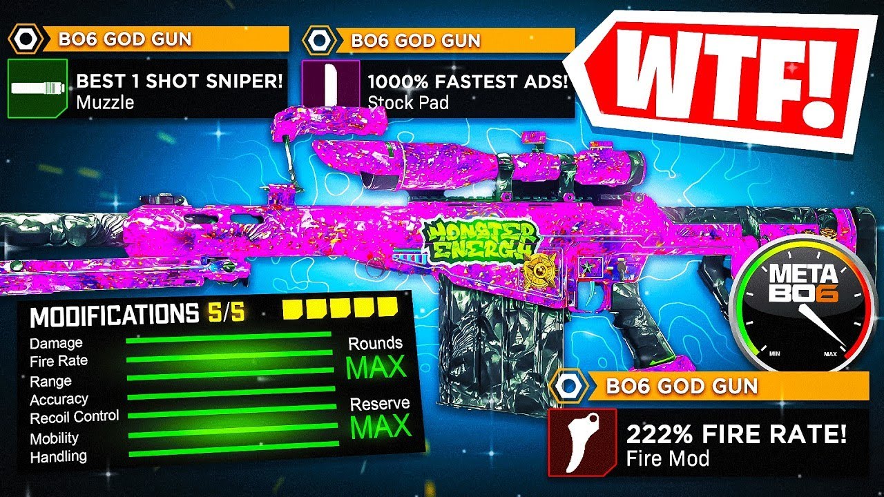 NEW GOD SNIPER 🎯 #1 "AMR MOD 4" BUILD in BLACK OPS 6! (BO6 Best AMR Mod ...