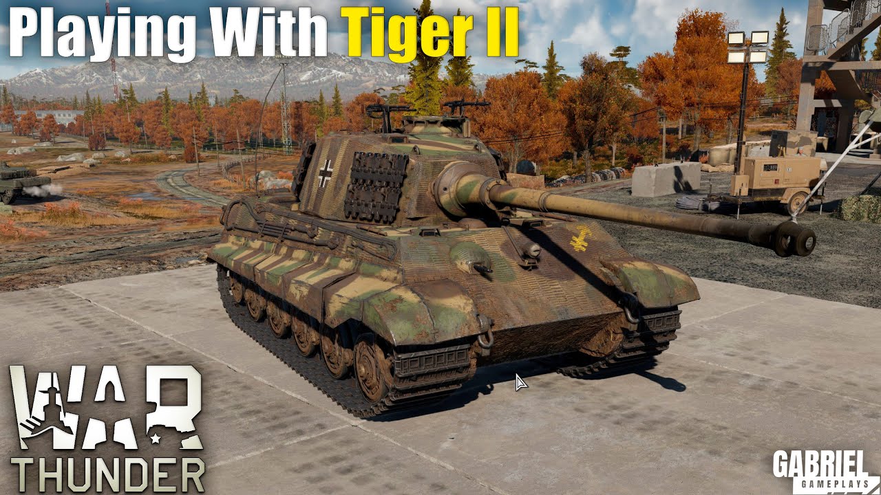 Playing With Tiger II | War Thunder #warthunder - YouTube