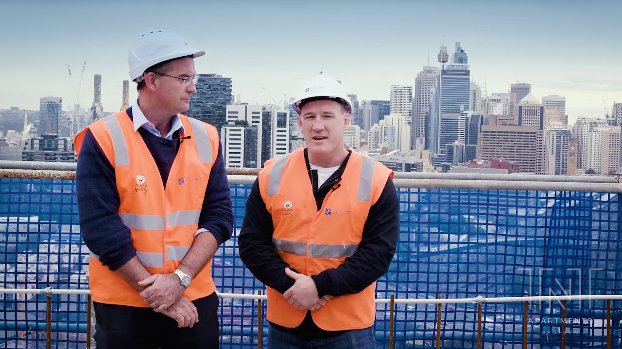 TNT Apartments Redfern, Construction Update - Deicorp 2018 - YouTube
