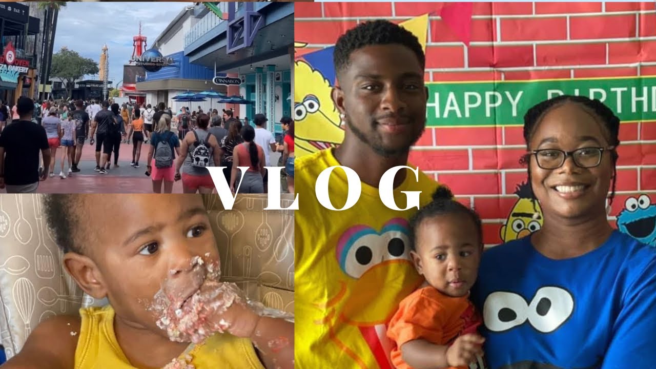VLOG: Landon turns ONE!! + a day at Universal Studios + Volcano Bay was ...
