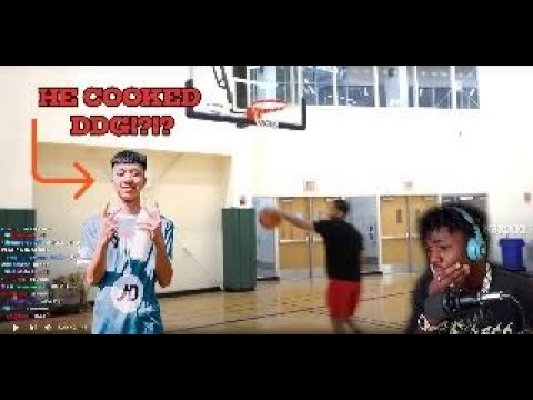 DDG VS. RayAsianBoy - Basketball 1v1 (REACTION!!) - YouTube