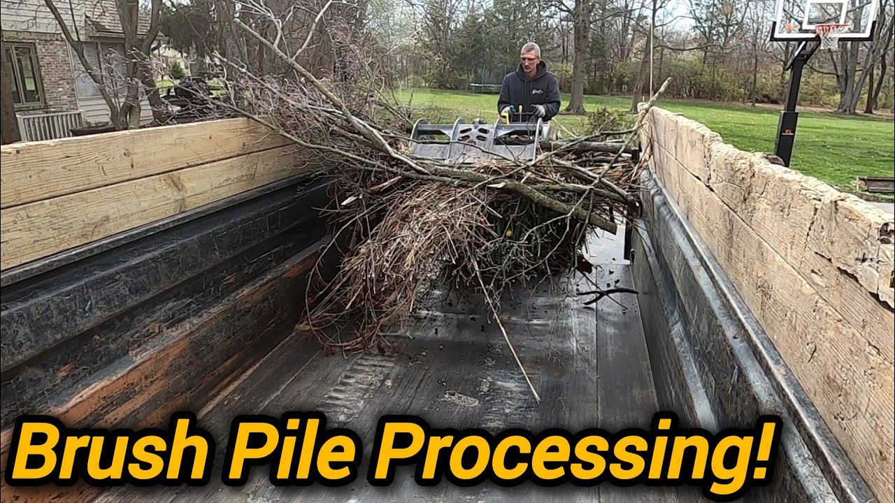 Indianapolis Brush Pile Removal: We Tackle The Mess Fast! - YouTube