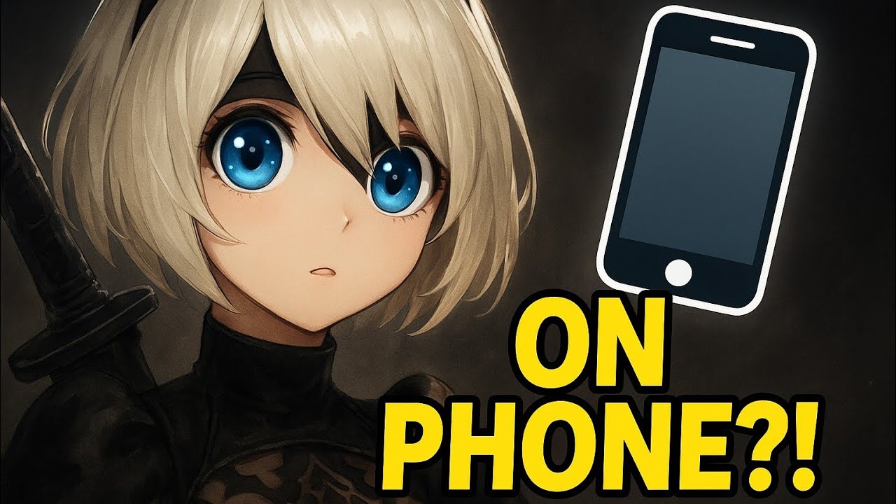 Nier Automata on Mobile (poco f7)?! Gameplay test on Phone 🎮🔥 - YouTube