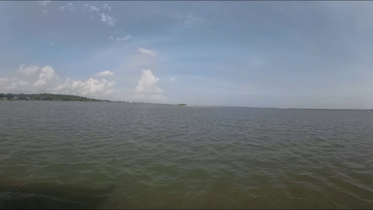 Sailing Through Bogue Sound - 360 Degree Video - YouTube
