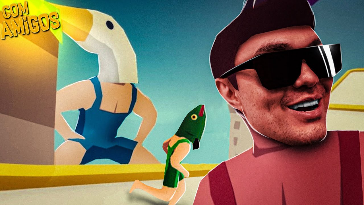 Pain Party: Achei um Jogo que Sou Bom Contra os Amigos - YouTube