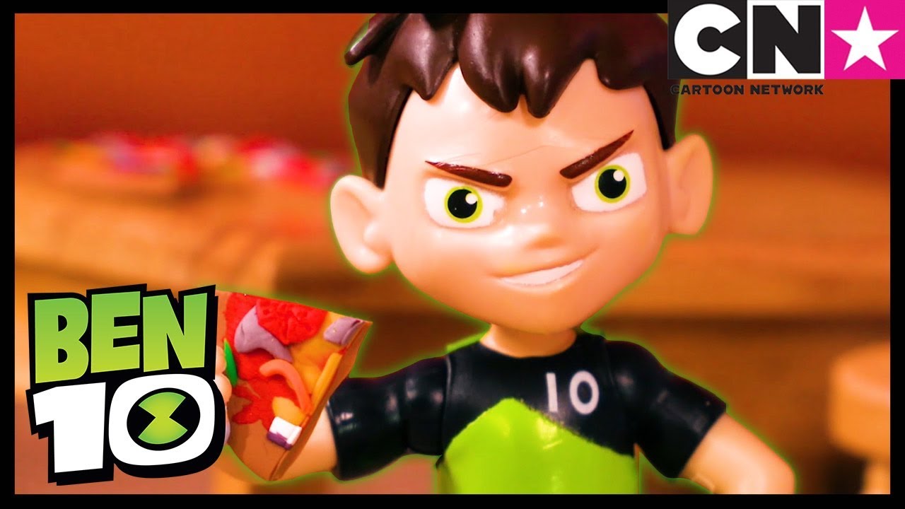 Juguetes de Ben 10 | A Comer | Fiesta de Pizza | Ben 10 en Español ...