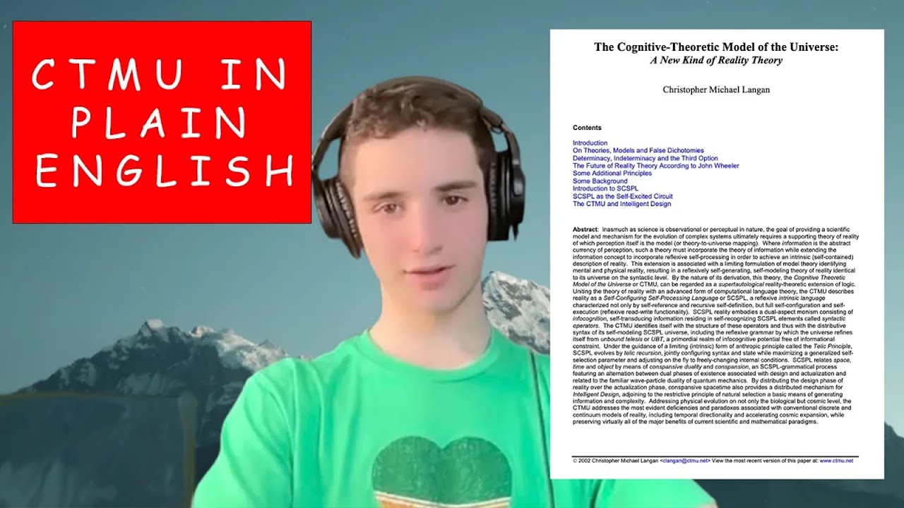 Intro to the CTMU: Reading Through the Abstract | Compatriot Academy ...