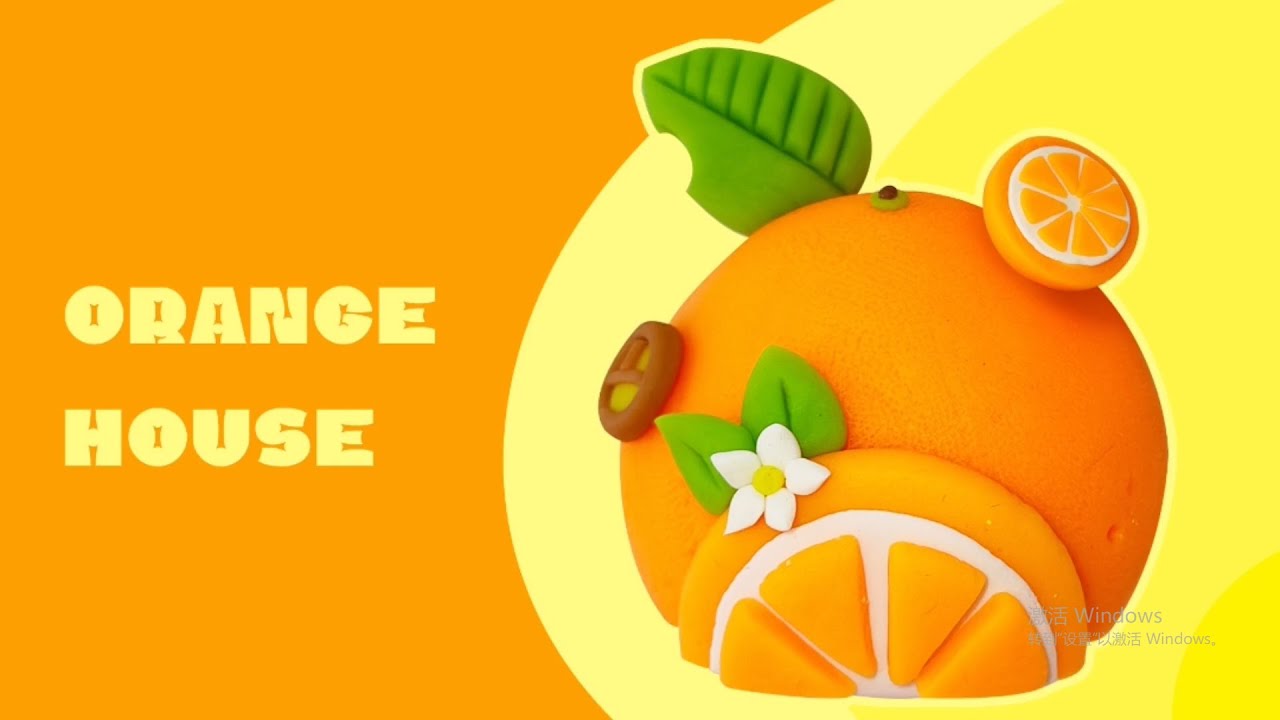 How to make an orange house|create with Deli Genius - YouTube