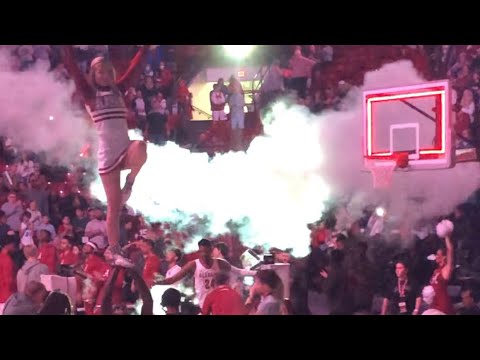 Alabama Basketball Starting Lineup Player Introductions Brandon Miller ...