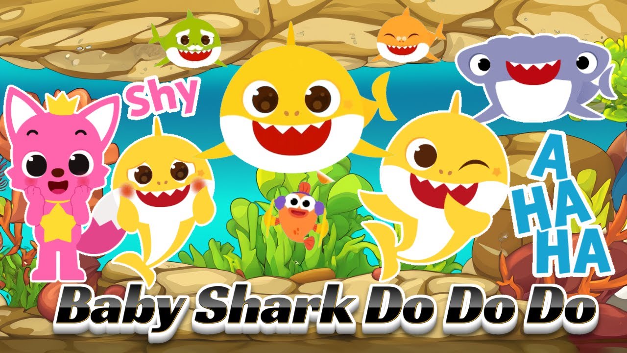 Learn English with Baby Shark | Fun Toddler Learning Rhymes and Playful ...