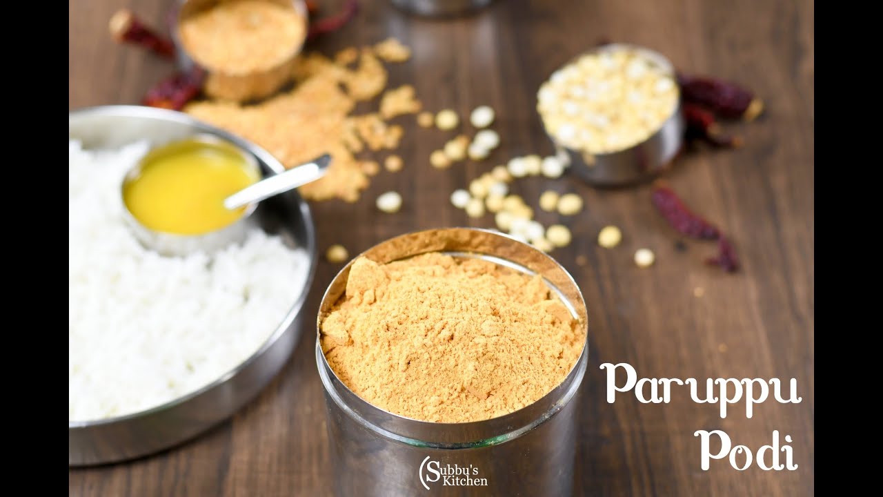 Andhra Style Paruppu Podi - 2021 Gunpowder Milkshake #andhra #pappu # ...