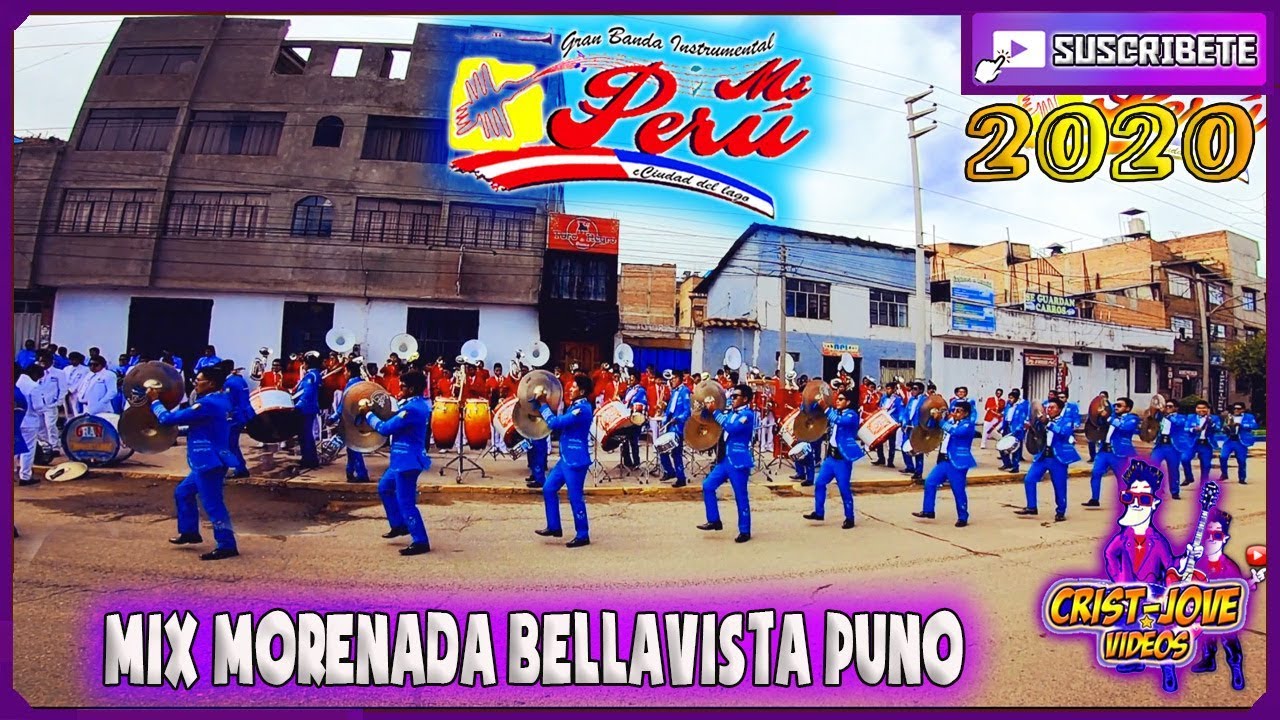 GRAN BANDA INSTRUMENTAL MI PERU 2020 -.- │MORENADA BELLAVISTA PUNO 2020 ...