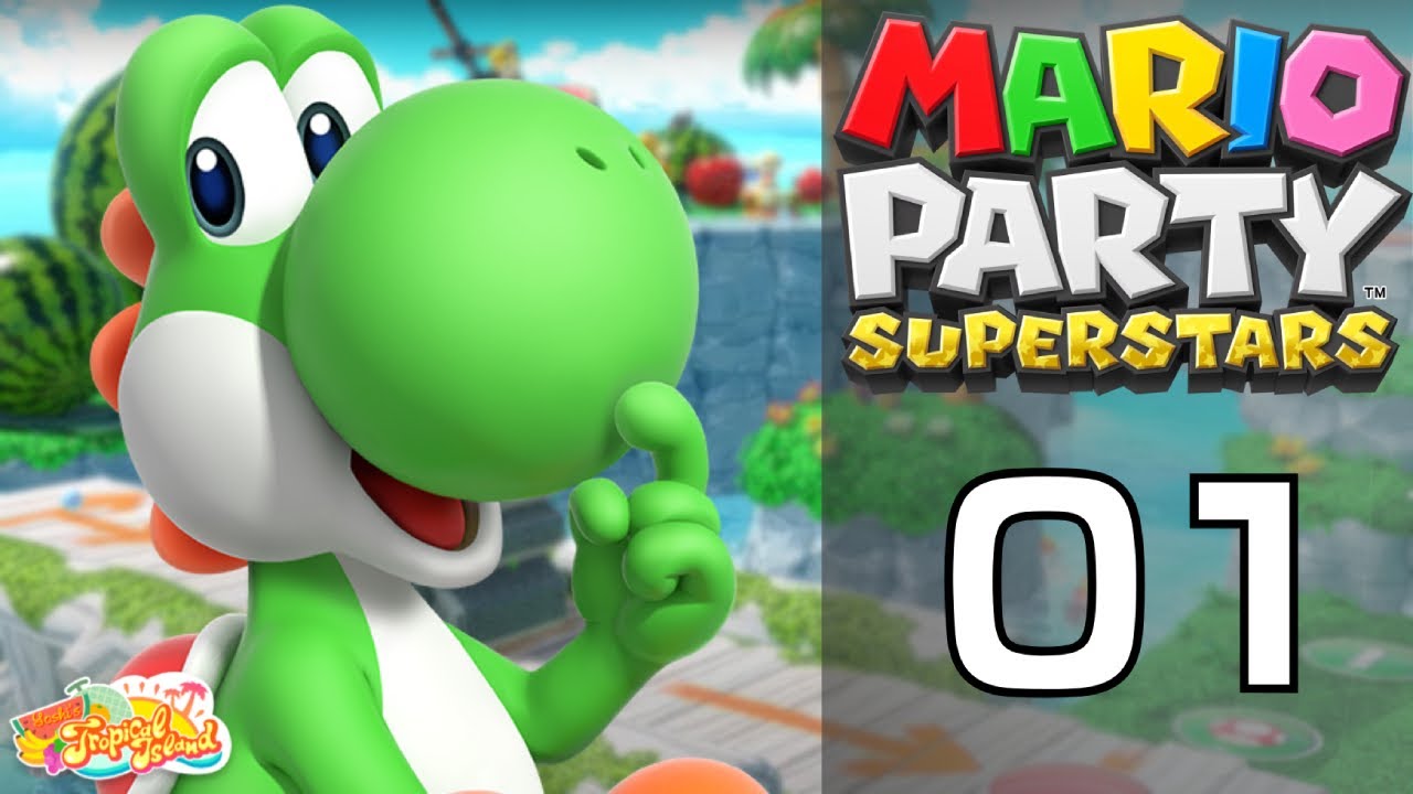 Yoshis Tropical Island Mario Party Superstars Ep1 Youtube