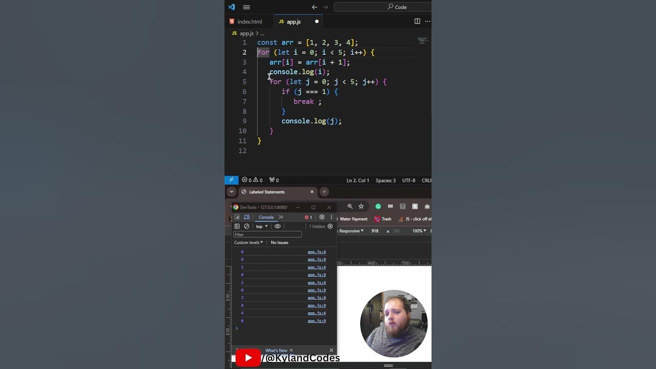 Did You Know? JavaScript Labeled Statements! - YouTube