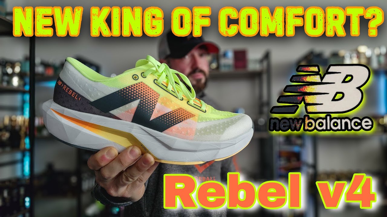 The Most Comfortable Shoe Money Can Buy? New Balance Rebel v4 Review ...