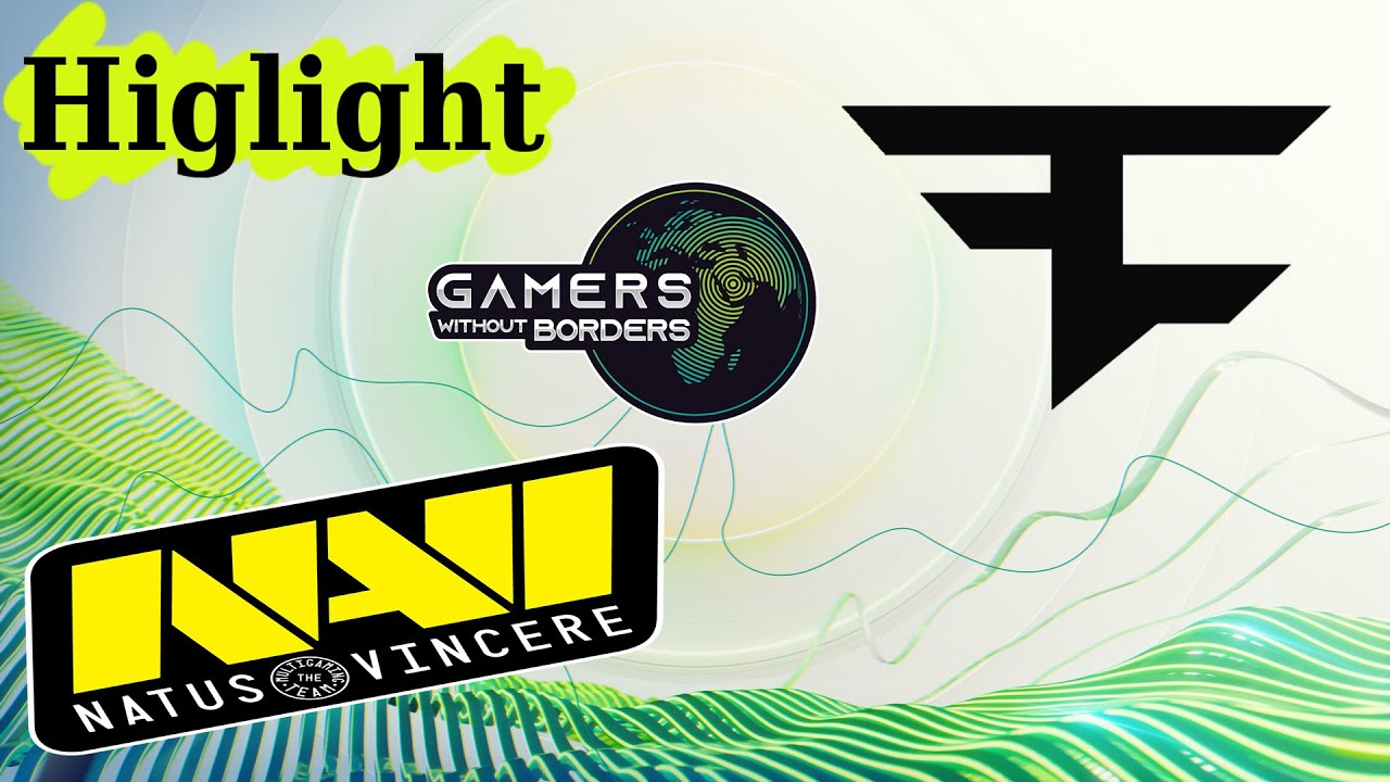 SEMI FINAL! NaVi vs FaZe Gamers Without Borders CSGO Highlights - YouTube