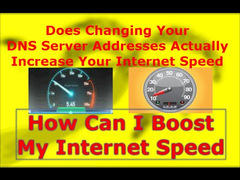 Does Changing Your DNS Server Addresses Increase Your Internet Speed ...