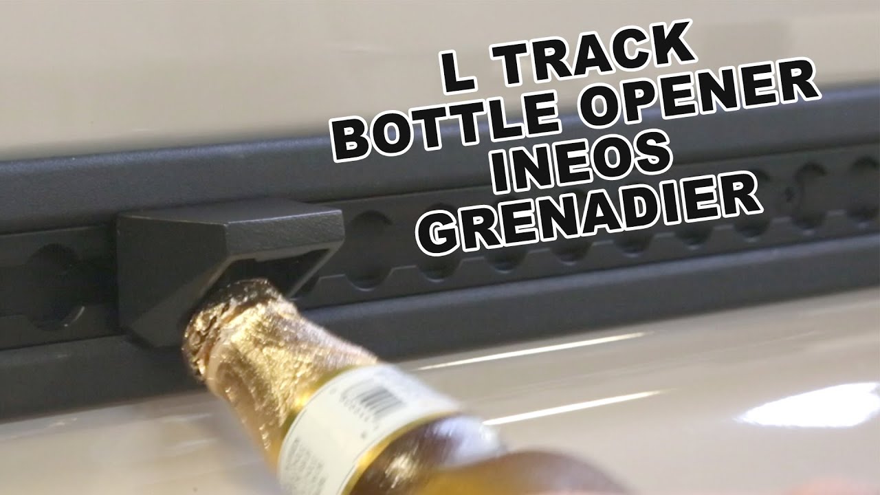 L Track Belt Bottle Opener - YouTube