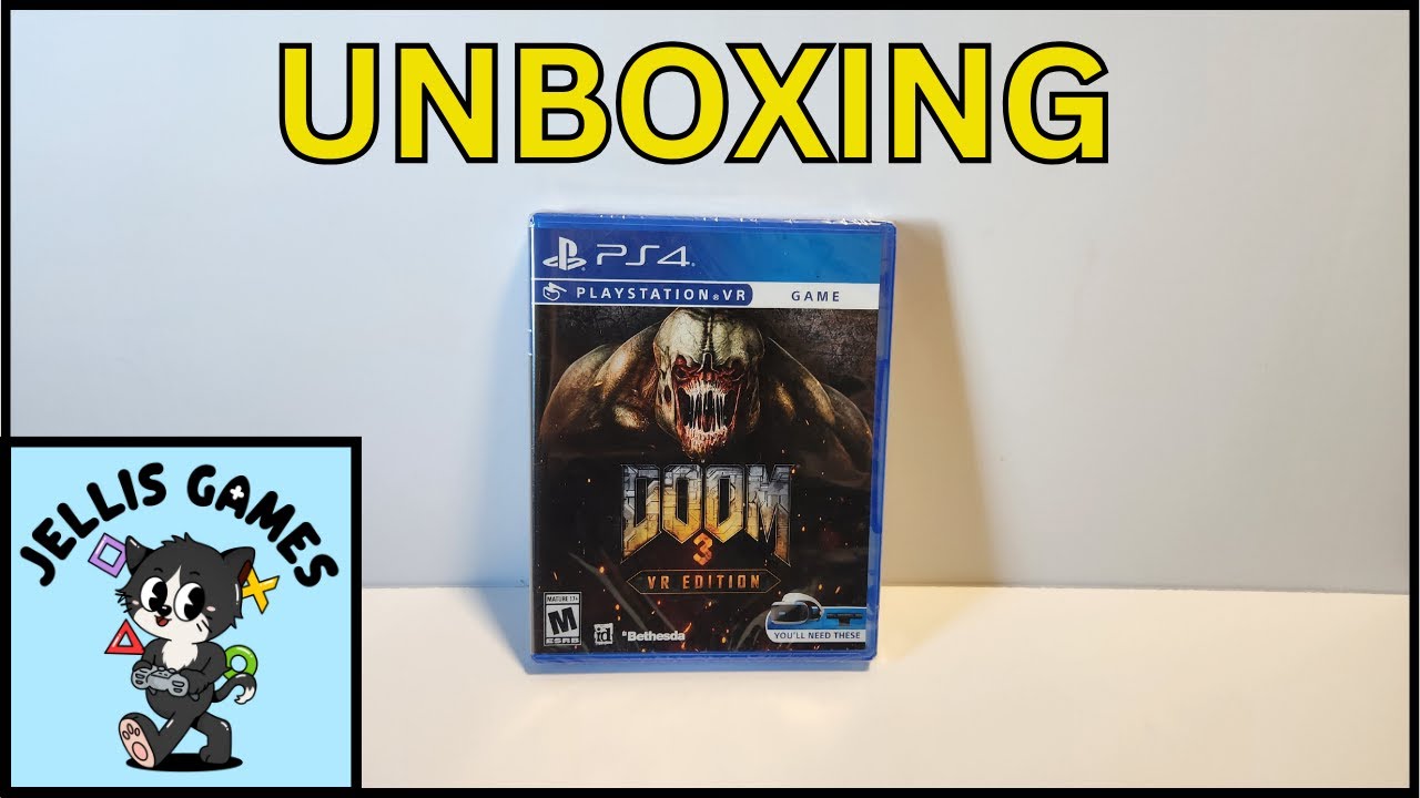 UNBOXING Doom 3 VR for PS4 - YouTube