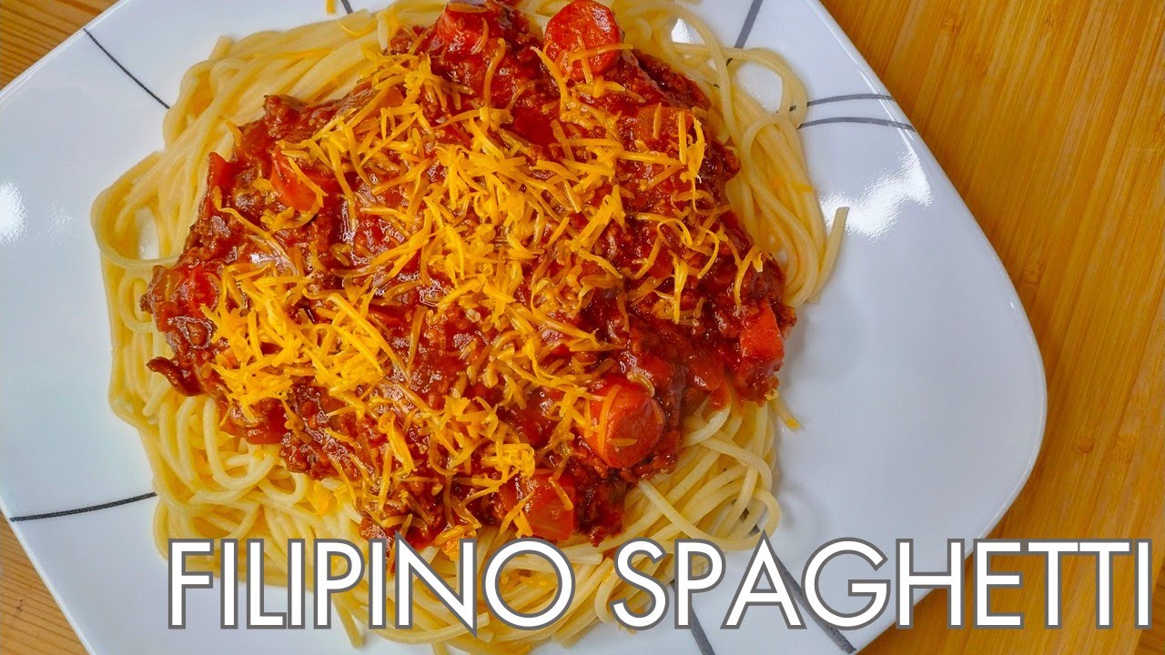 This Is The Filipino Spaghetti Of My Childhood - YouTube