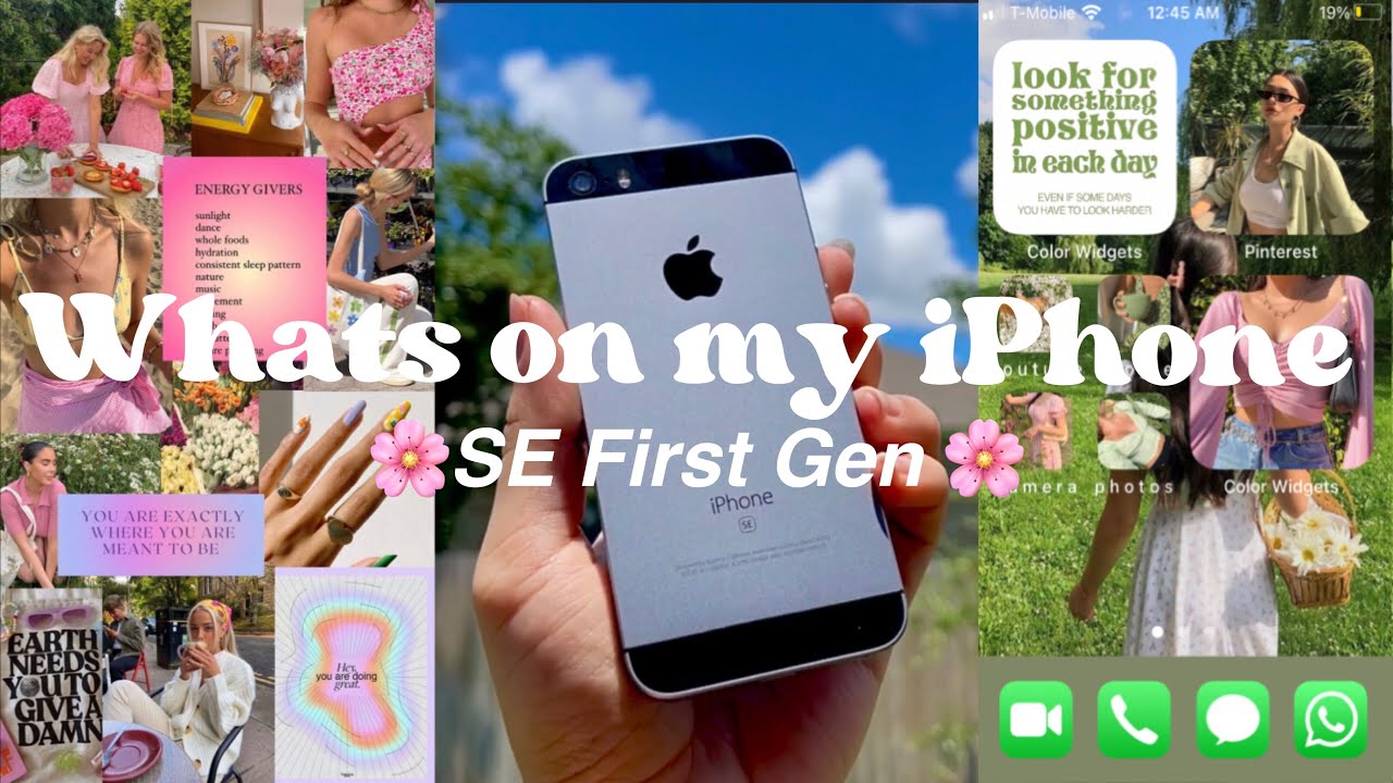 What’s on my iPhone *ios 14* 2021 |iPhone SE 1st Gen | Castaways - YouTube